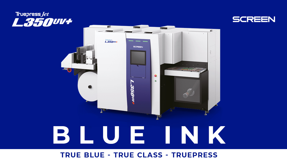 Richer blues, wider gamut for Screen’s L350+ digital label press ...